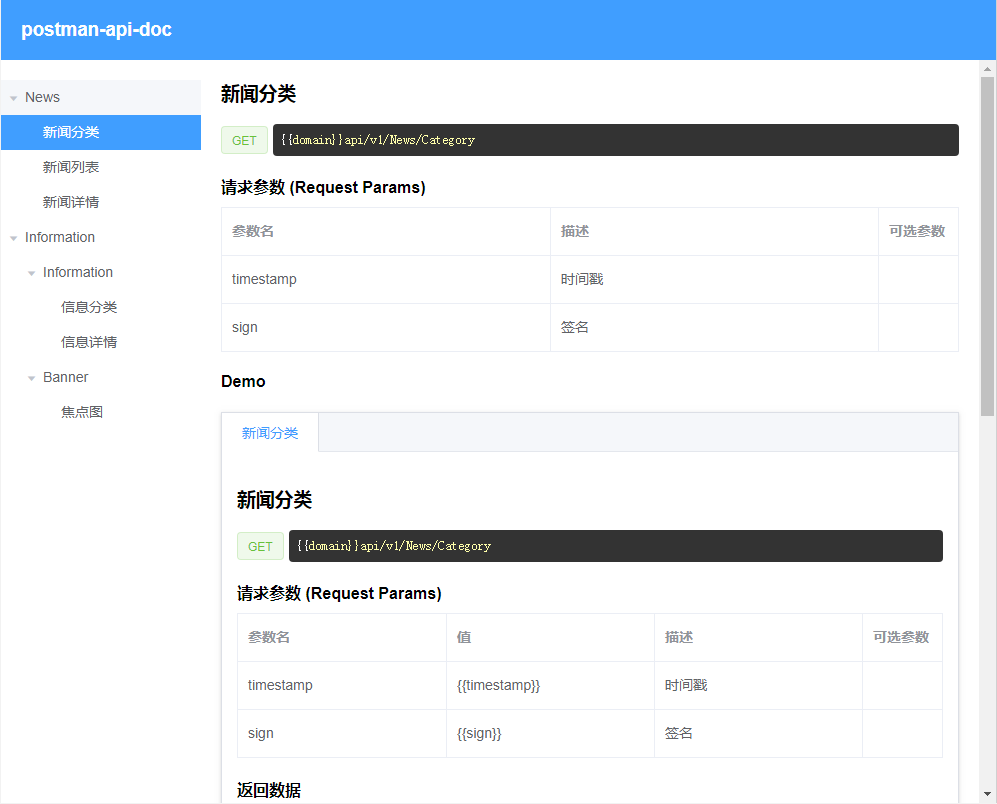 GitHub - weijian1/postman-api-document: generate API document by Postman